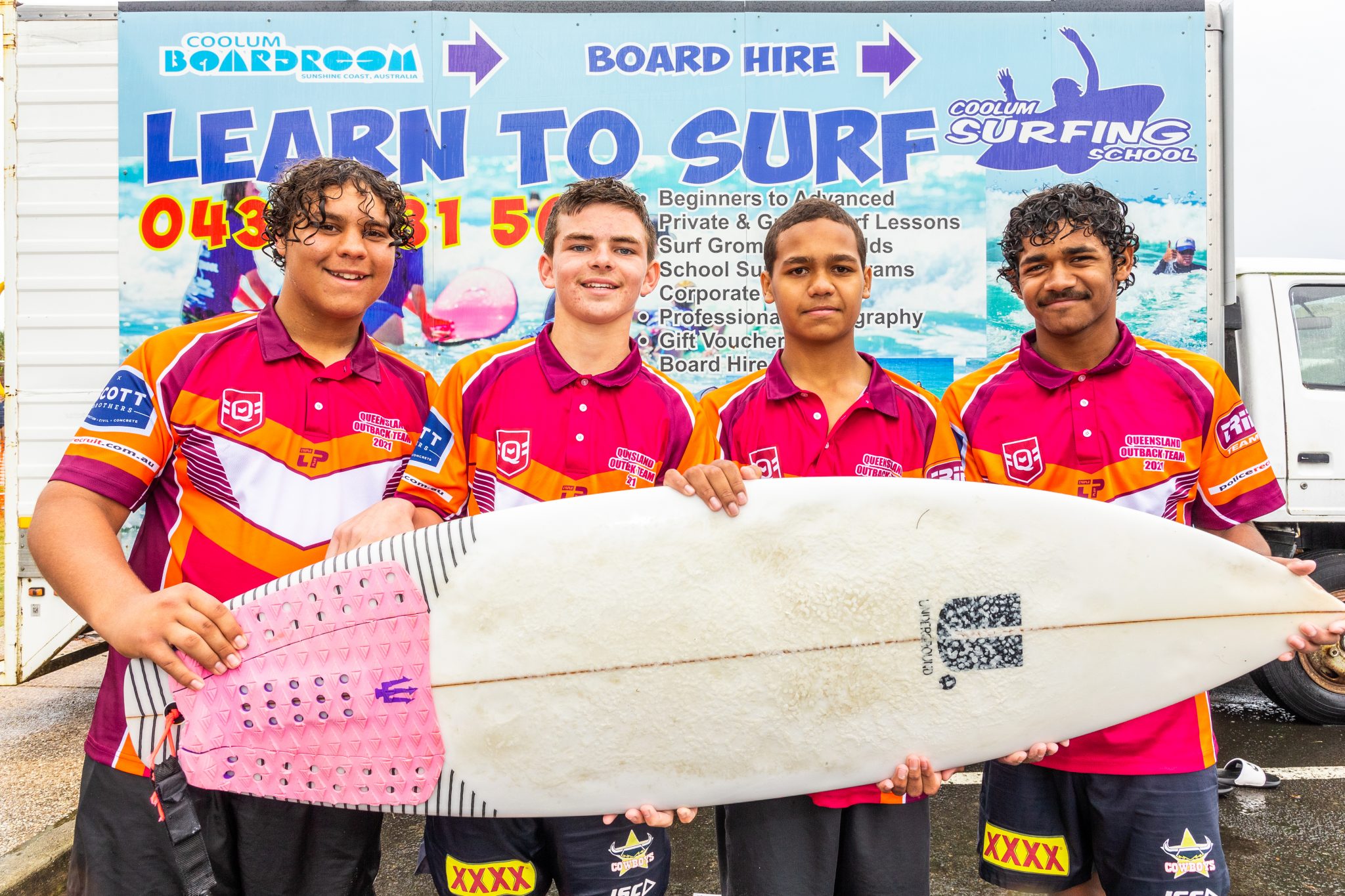 Outback footy kids experience ‘stoke’ of surfing – Coolum Advertiser